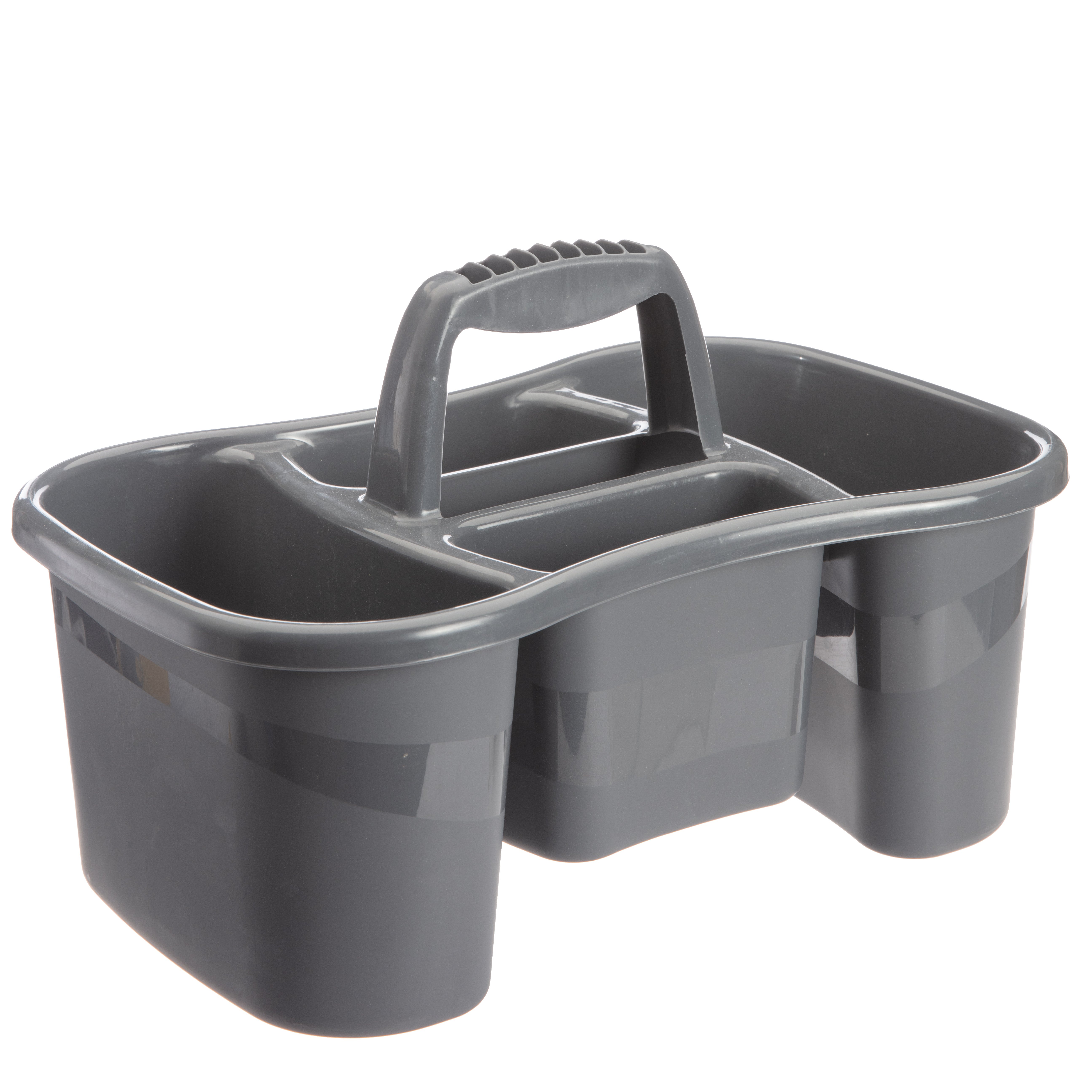 Bac multi-fonctions 4 compartiments avec poignée anthracite - 2814