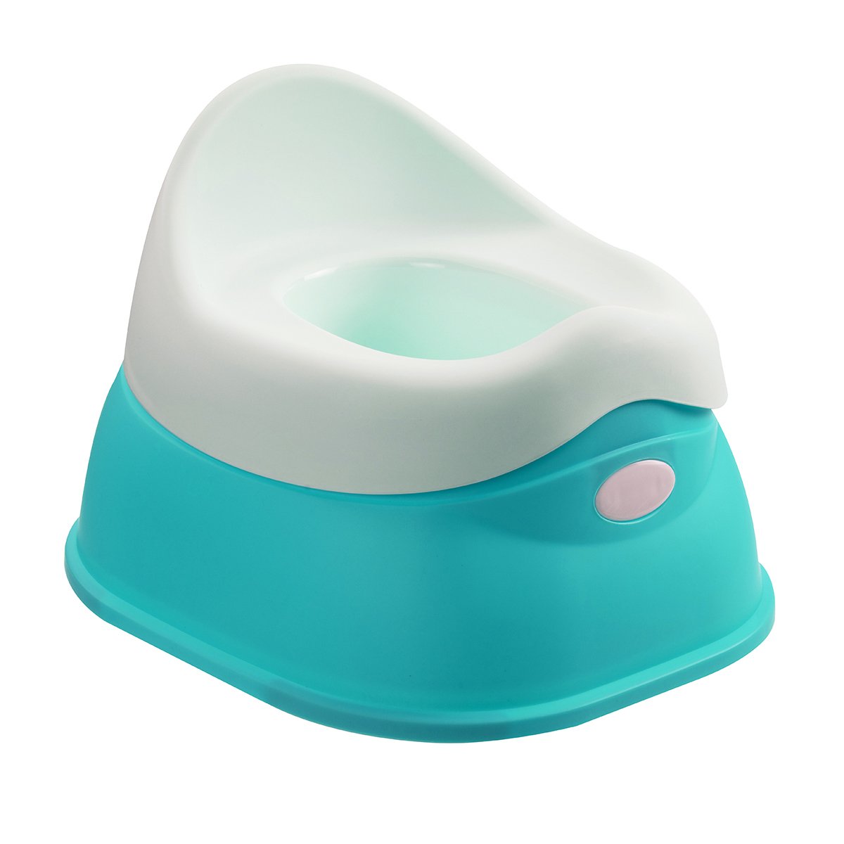 Pot pour bébé avec réservoir amovible coloris bleu et blanc - 2868